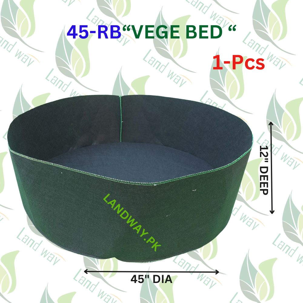 Fabric Raised Bed Large 45″ x 12″ (Round) – LandWay.PK